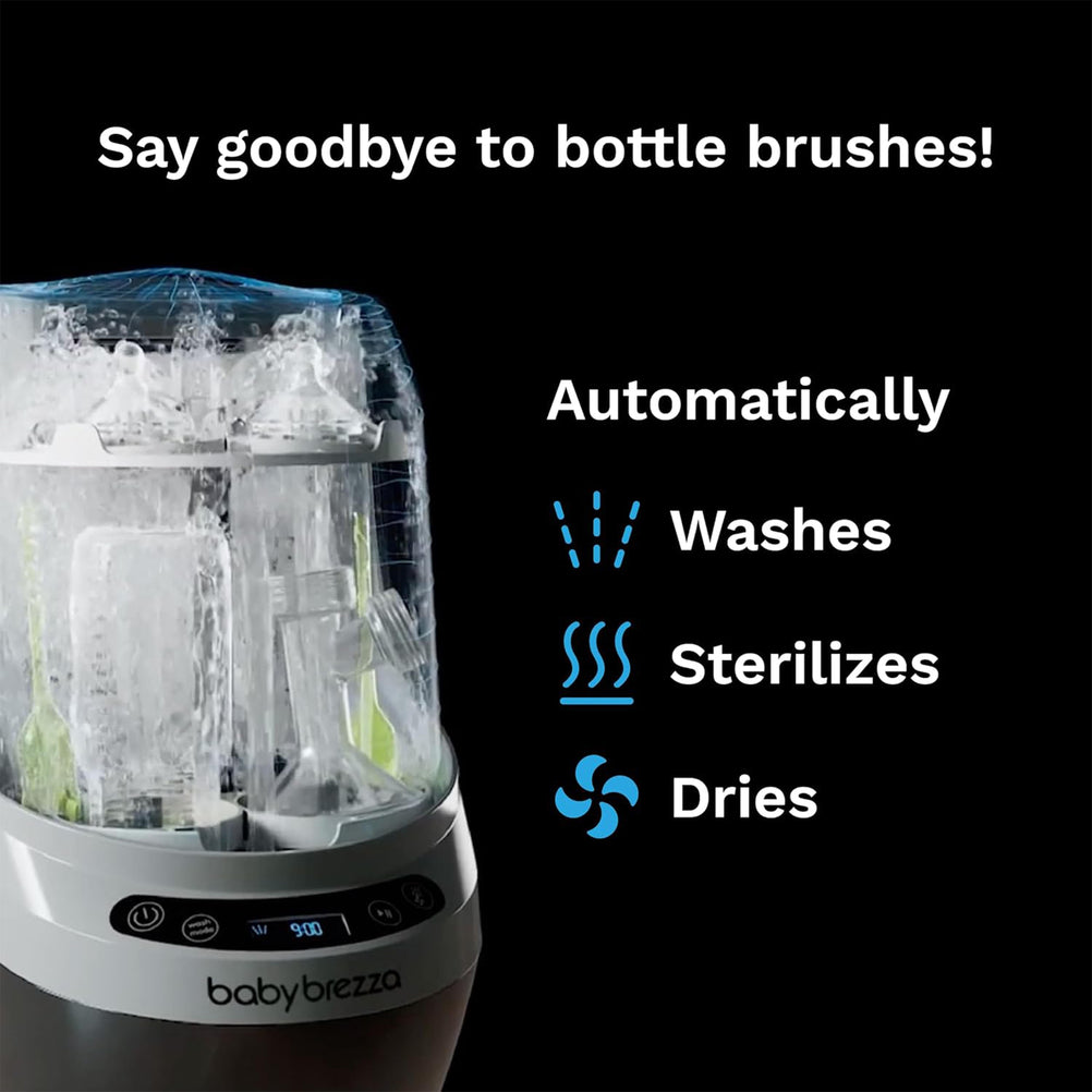 Baby Brezza Bottle Washer Pro - Fast & Effective Cleaning
