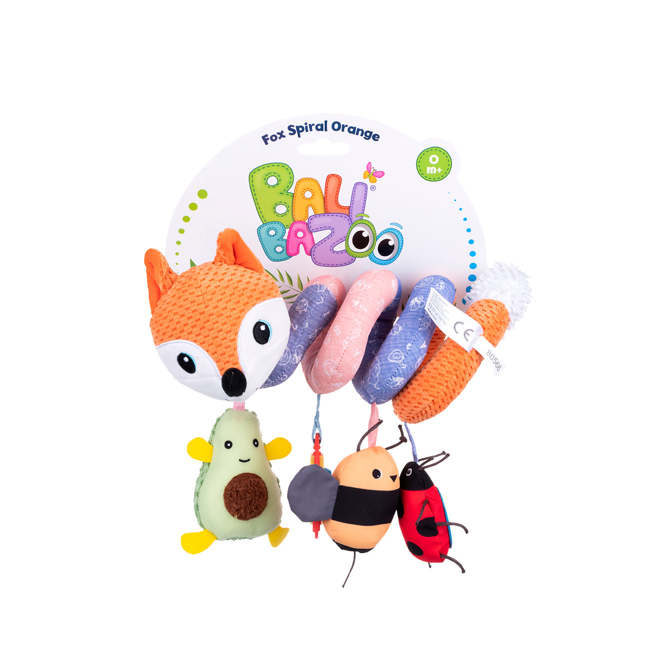 Bali Bazoo Fox Crib Spiral Orange
