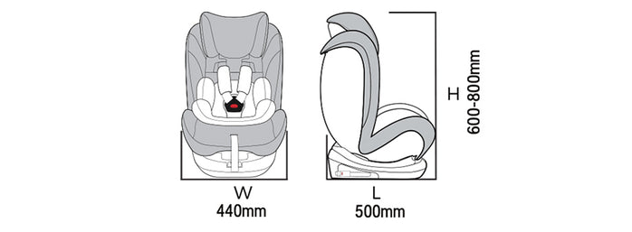 Pilot All Stages Isofix 360 Spin