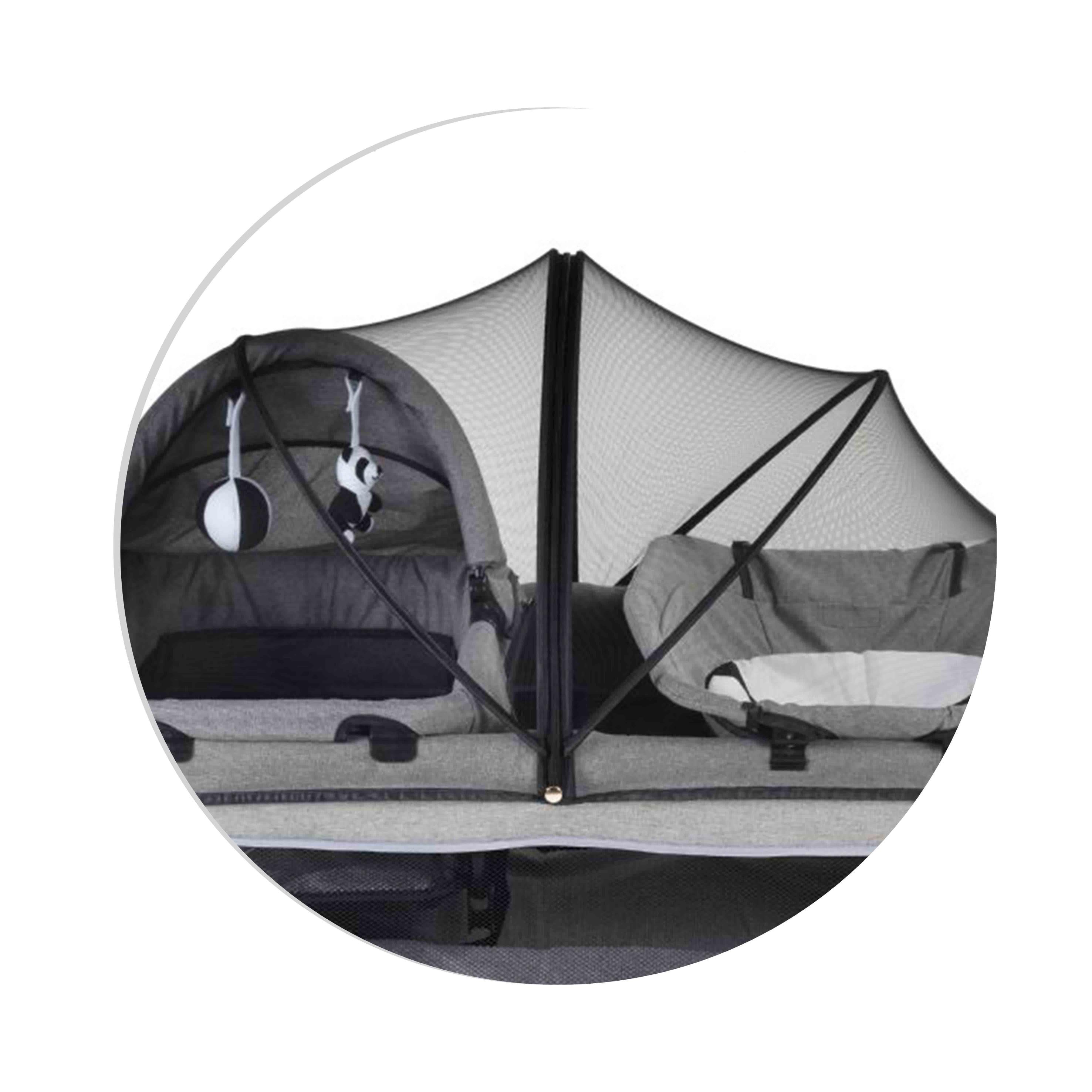 Camp Cot Dome Mosquito Net - Baby Protection for Camping Cot