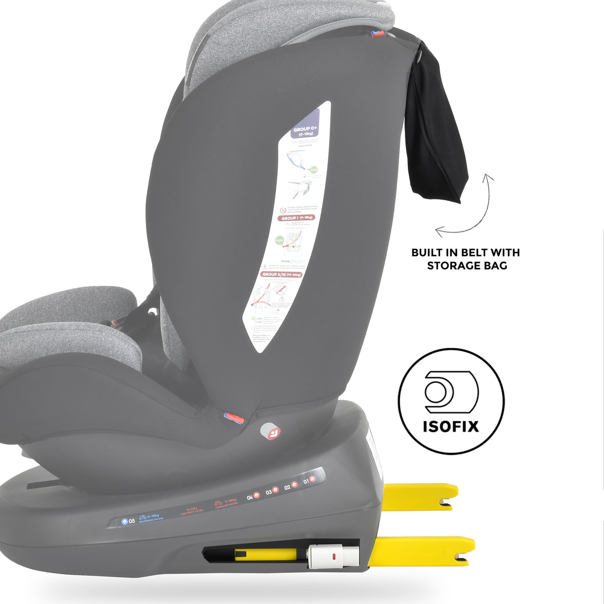 Shuttle 360 Stages Car Seat - All-in-One Safety Solution