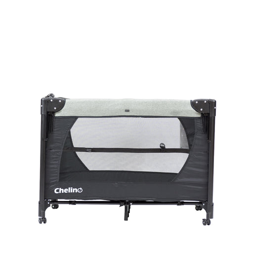 Chelino Tiffany Lux III Co-Sleeper Camp Cot with Mattress