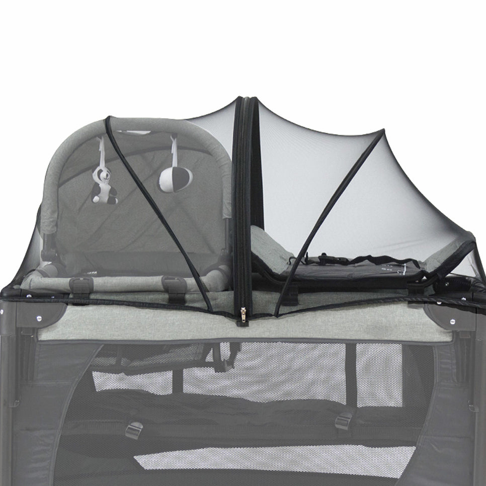 Chelino Tiffany Lux III Co-Sleeper Camp Cot with Mattress