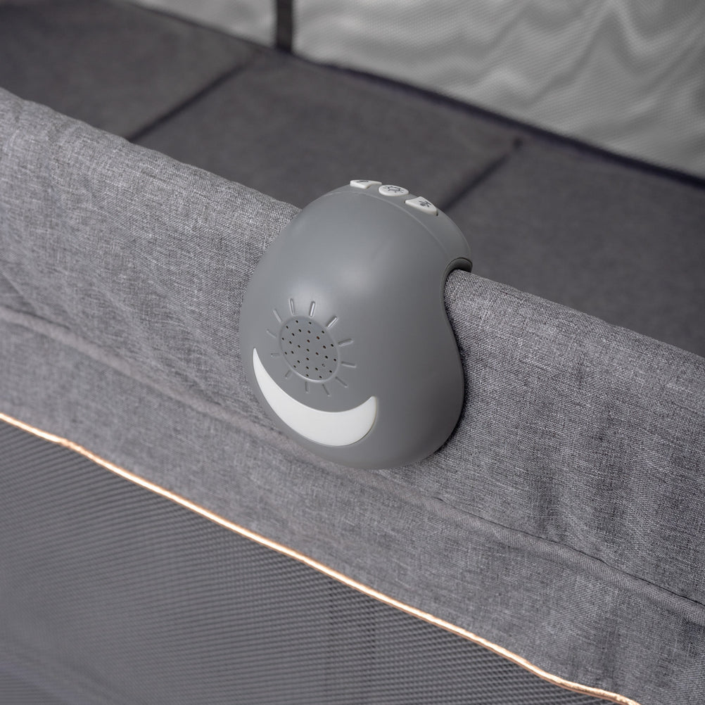 Camp Cot Cuddle Me Luxe 2 in 1 with Baby Monitor