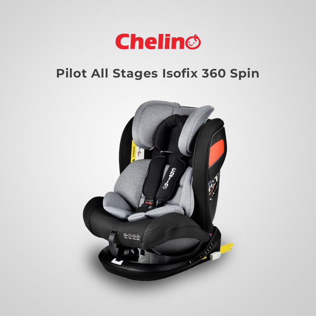 Pilot All Stages Isofix 360 Spin